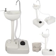 Ktaxon Portable Removable Outdoor Hand Wash Sink Basin with Water Tank ...