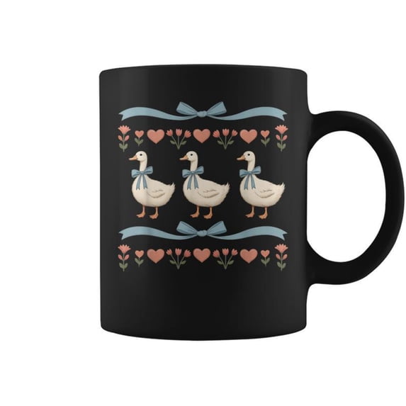 Goose 1980S Blue Ribbon Retro 80S Coquette Style Coffee Mugs - Walmart.com