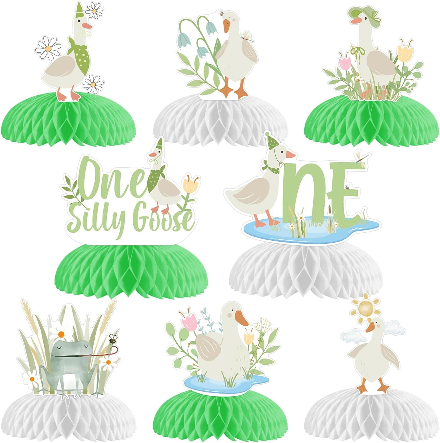 Goose 1st Birthday Party Decorations, One Silly Goose Birthday ...