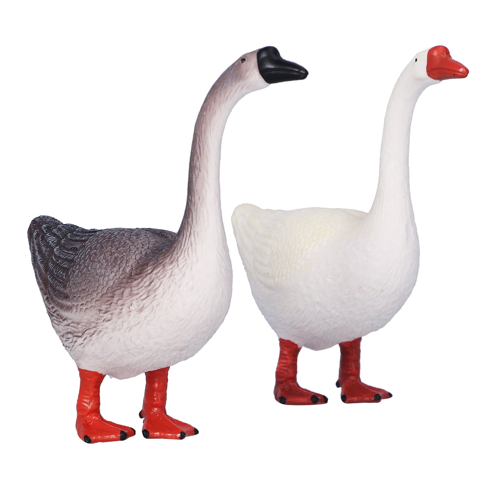 Goose Animal Ornaments Cute Realistic Safe Tasteless Farm Animals Toys ...