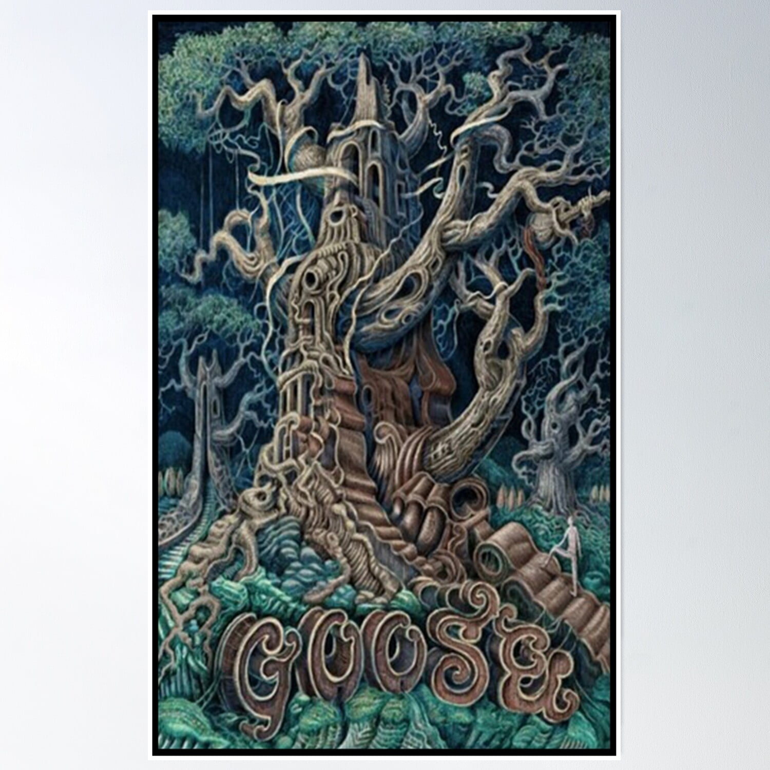 Goose Band Poster Wall Art, Modern Wall Decor, 12x18 UNFRAMED - Walmart.com