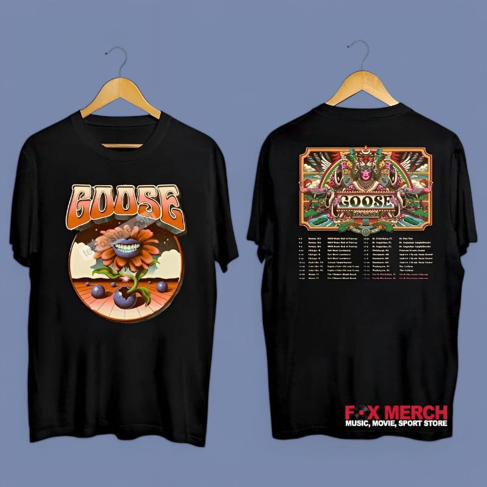 Goose Band Tour 2024 Concert Music T-Shirt - Walmart.com