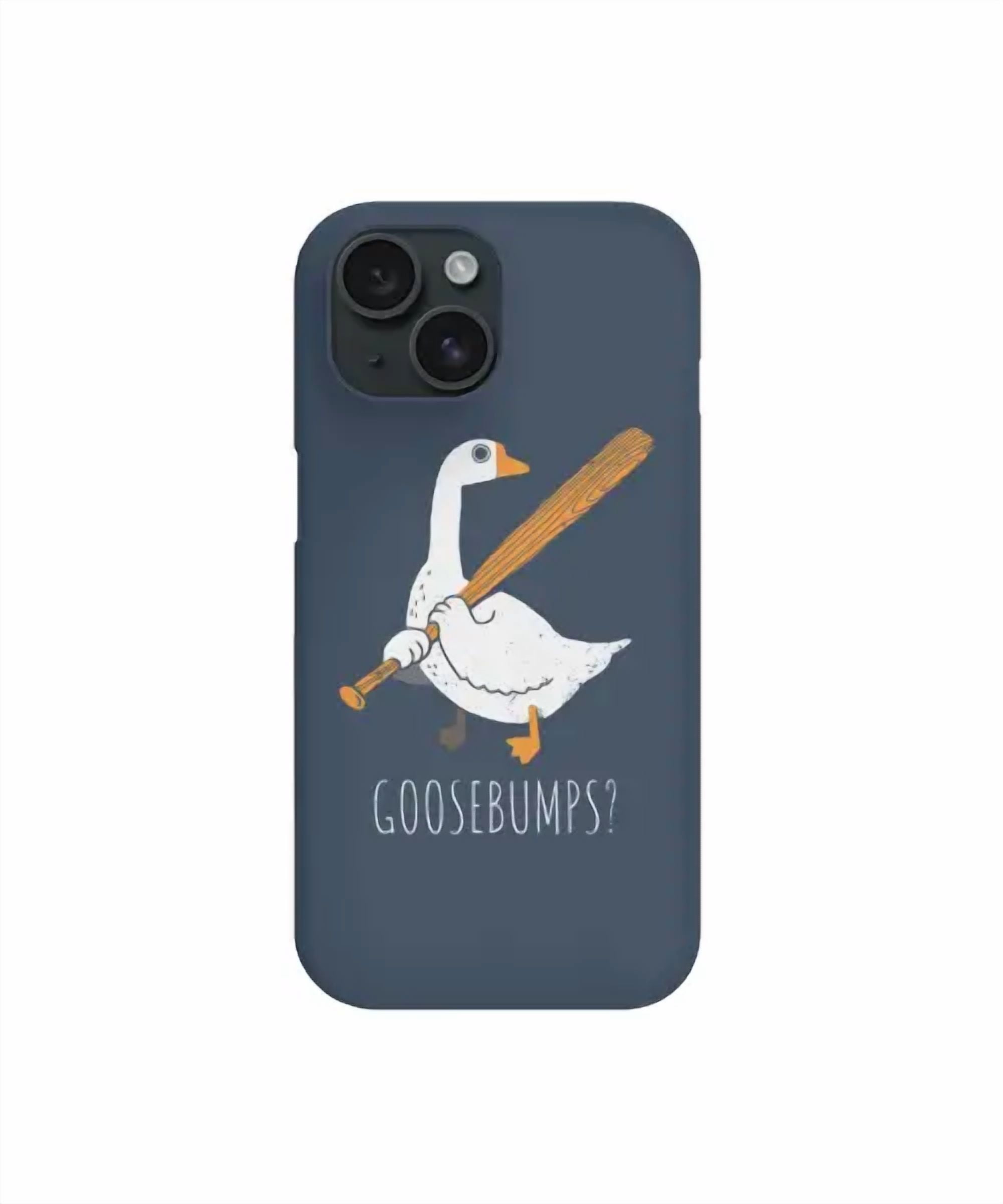 Goose Bumps Funny Goosebumps Parody Phone Case for iPhone 16 15 14 13 ...