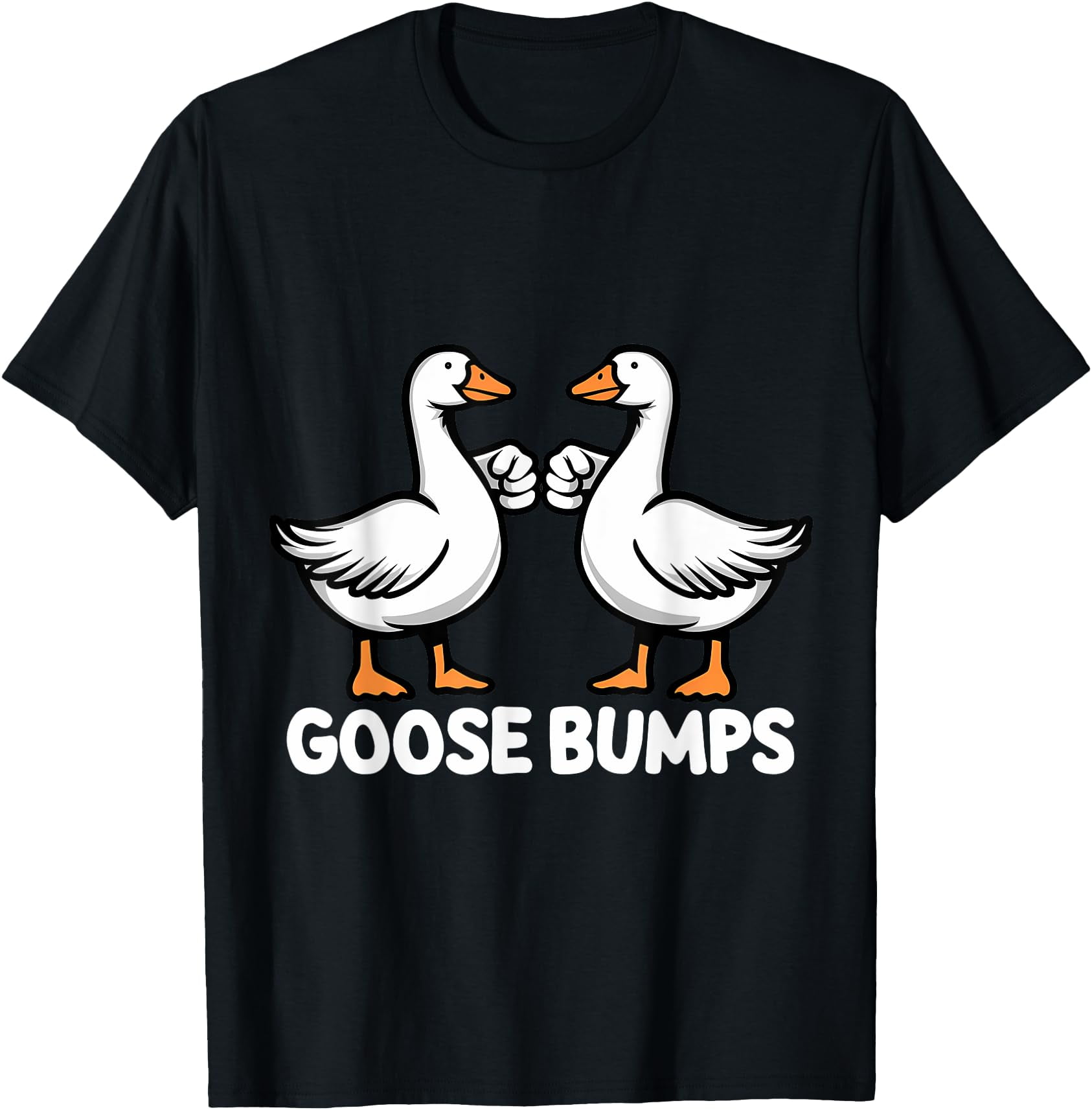Goose Bumps Funny Pun Goosebumps Geese Humor Softstyle Unisex T-Shirt ...