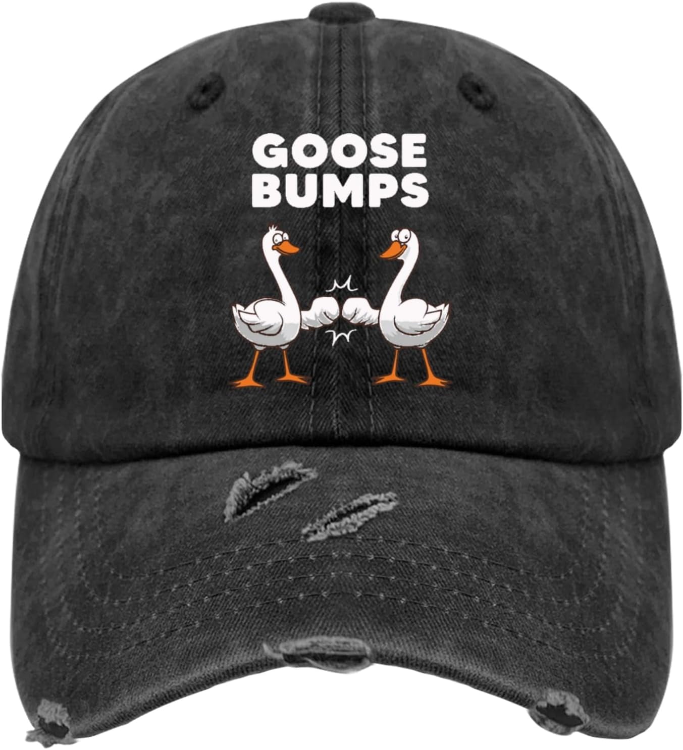 Goose Bumps Hats for Womens Washed Distressed Baseball Cap Aesthetic ...