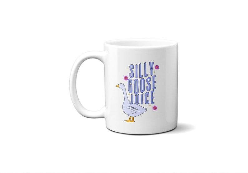 Goose Bumps Silly Goose Mug Silly Goose Coffee Cup Funny Gifoffee Cup ...