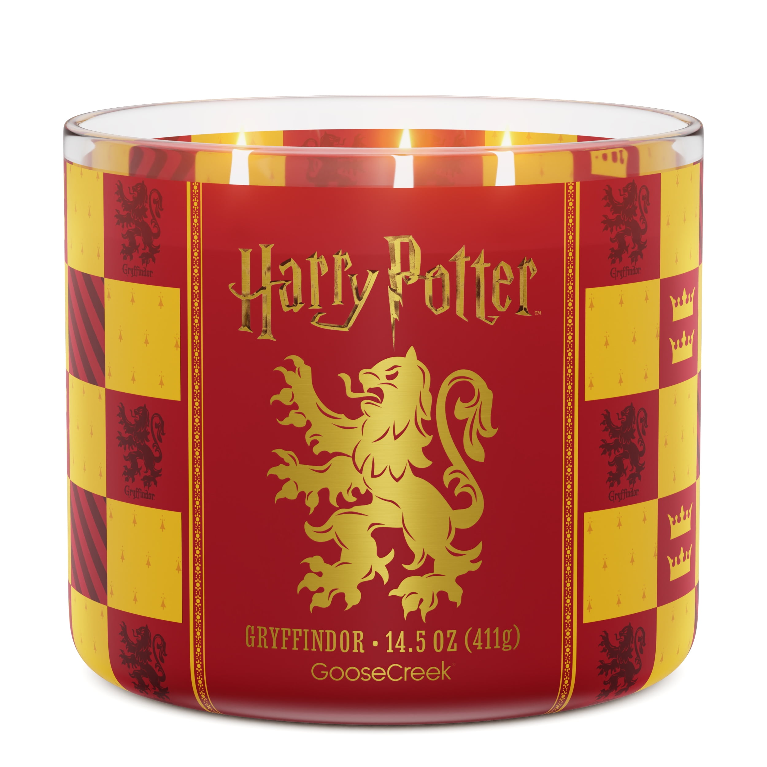 Goose Creek Harry Potter Gryffindor 3-wick Embered Hearth, Polished ...