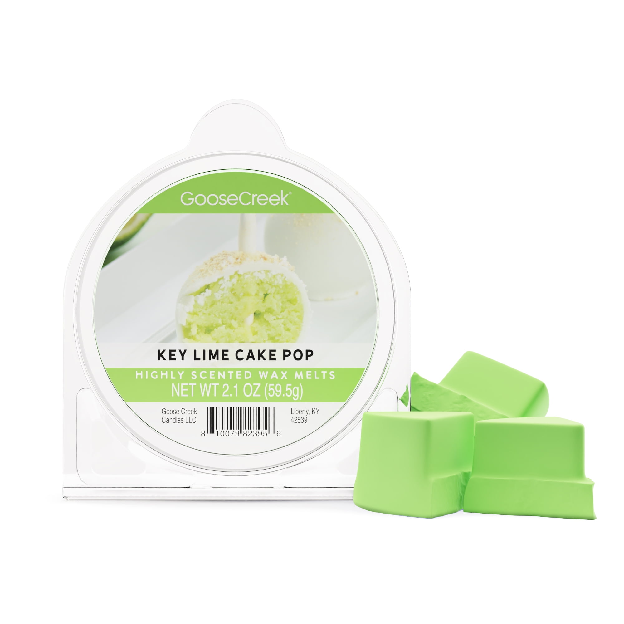 Goose Creek, Key Lime Cake Pop Scent Wax Melt, 2.1oz, Sweet - Walmart.com