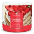 Goose Creek Strawberry Sponge Cake Scented 3-Wick Jar Candle 14.5oz ...