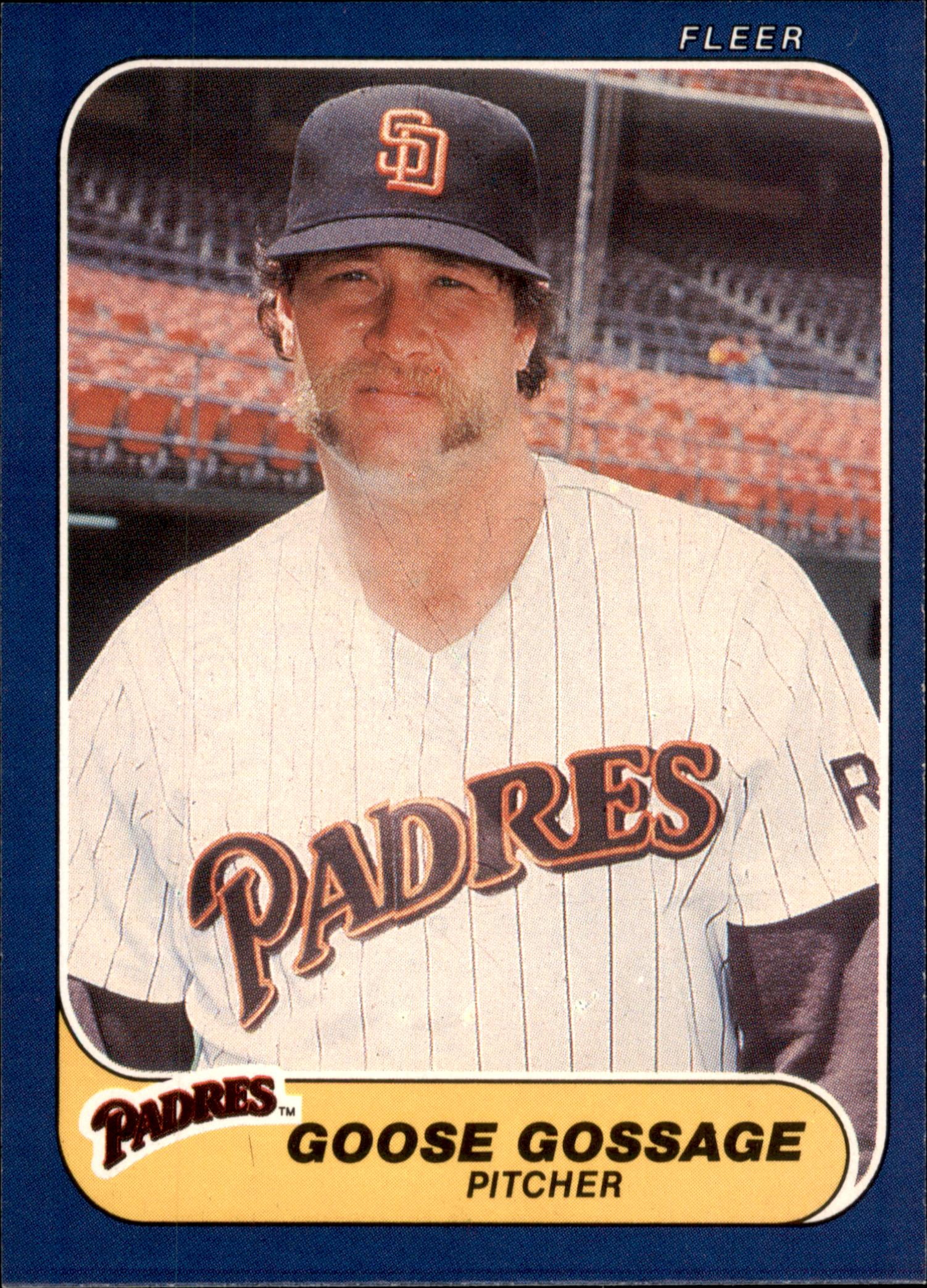 Goose Gossage #322 1986 Fleer - Walmart.com