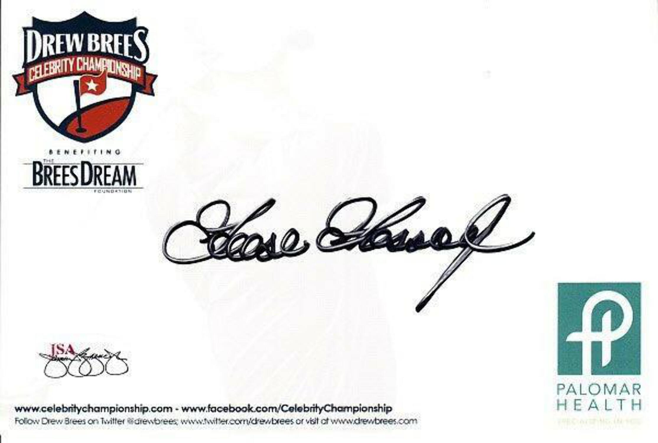 Goose Gossage autographed 4x6 inch signature card JSA Padres White Sox ...