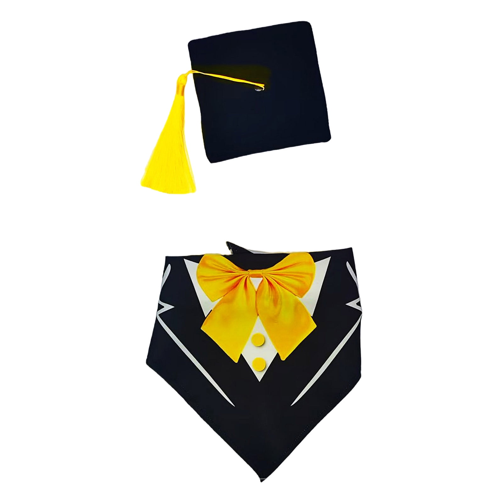 Goose Grad Hat Goose Black Graduation Hat With Yellow Tassel And Bow ...