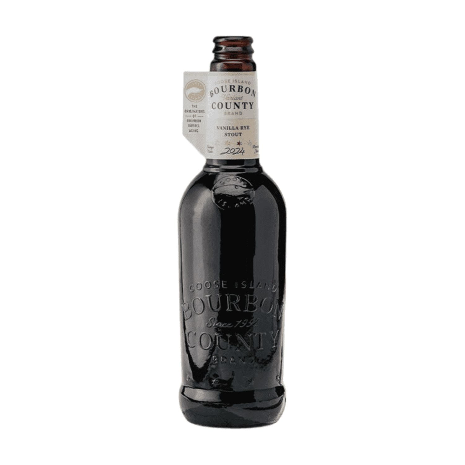 Goose Island Bourbon County Vanilla Craft Stouts, 16.9 ml Bottle 14% ...