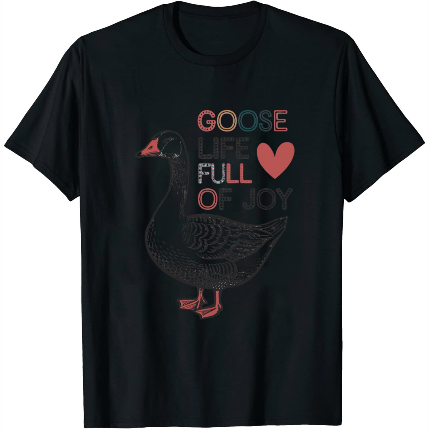 Goose Life Full Of Joy Ghost Skeleton Nurses Rn T-Shirt - Walmart.com