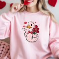 Goose Lover Valentine Sweatshirt Kawaii Duck - Walmart.com