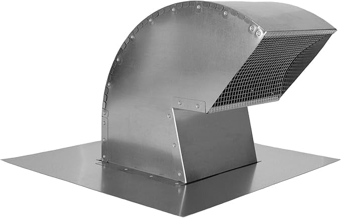 Goose Neck Exhaust Roof Vent (with Extension, 10 Inch) - Walmart.com