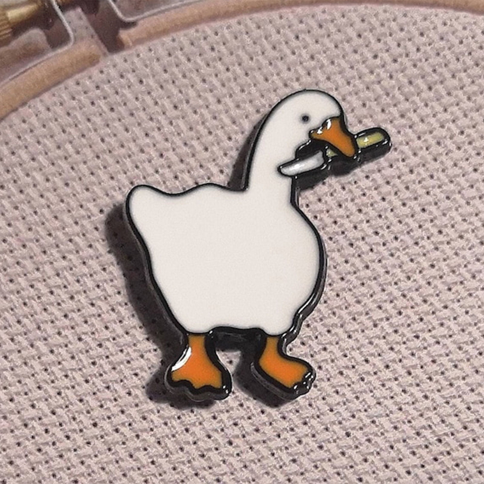 Rkxzt Thread Racks Metal Goose Ornaments Needle Minder Magnetic Sewing ...