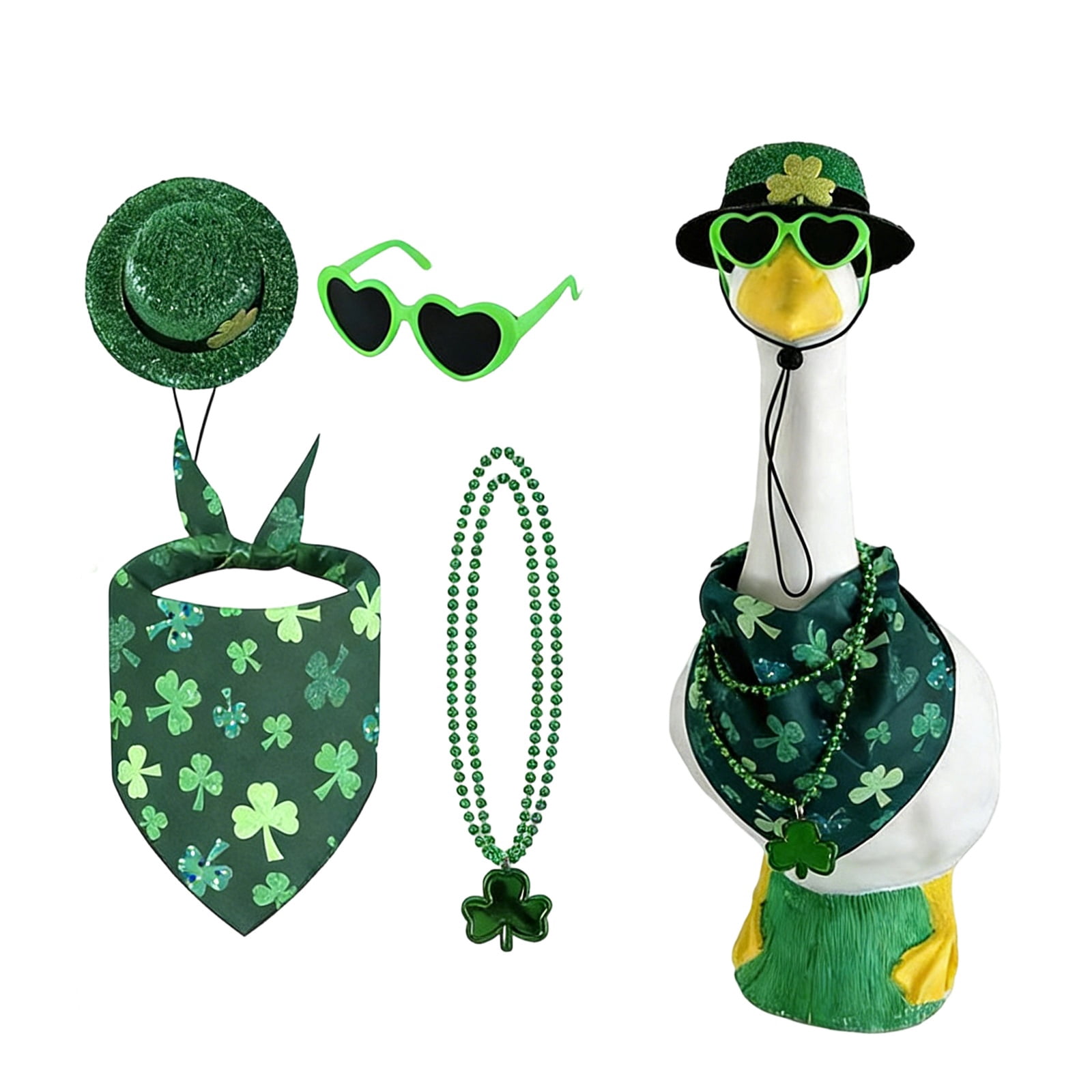 Goose Outfit Lawn Porch Holiday Day Clothes for 23" Goose Outdoor Patio ...