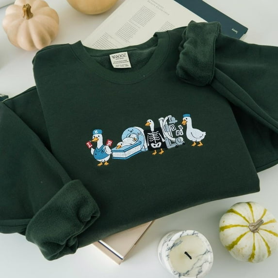 Goose Radiologic Technologist Embroidered Sweatshirt, Funny X-Ray Tech ...