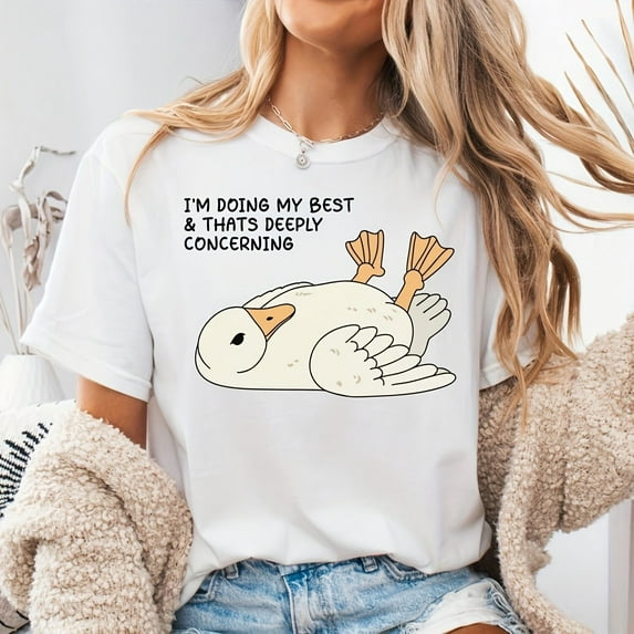 Goose S1Hirt Funnhirt Silly Goose S1Hirt Mama S1Hirt Funny Tal Health ...