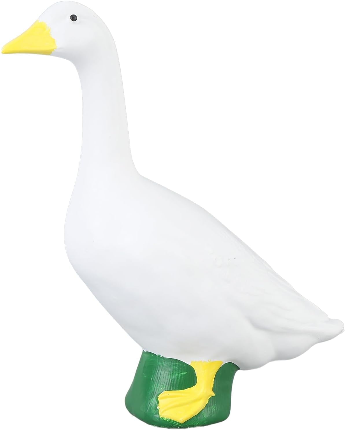 Goose Statue, Large White Geese Garden Statues, Resin Porch Goose Wild ...