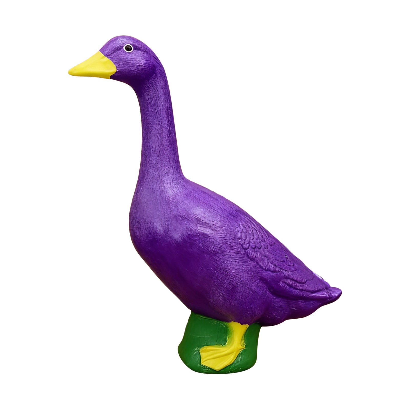 Goose Statue, Large White Geese Garden Statues, Resin Porch Goose Wild ...