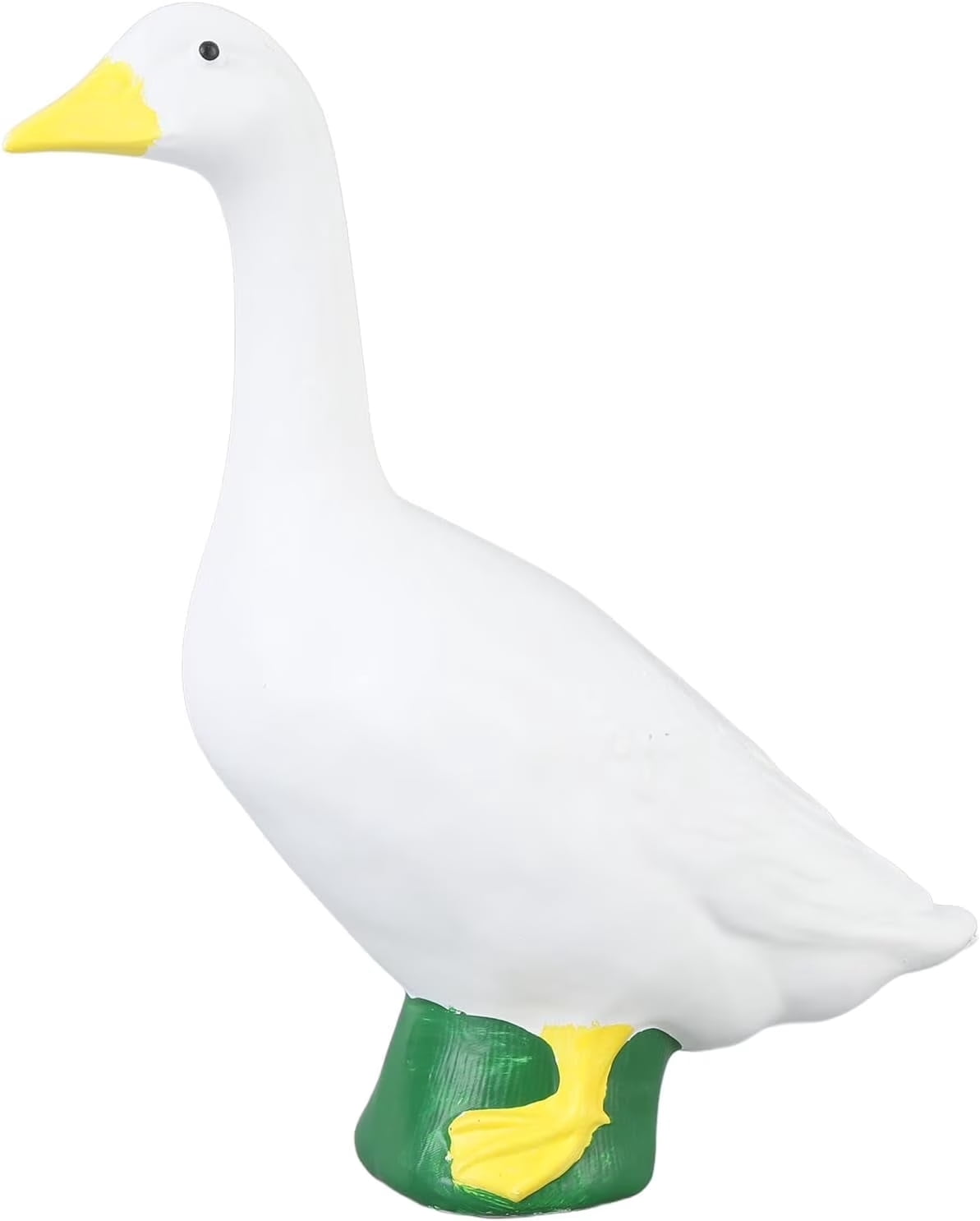 Goose Statue, Large White Geese Garden Statues, Resin Porch Goose Wild ...