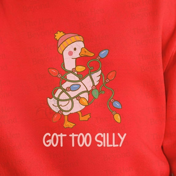 Goose Sweatshirt, Animal Pullover, Cute Goose Lover, Got Too Crewneck ...