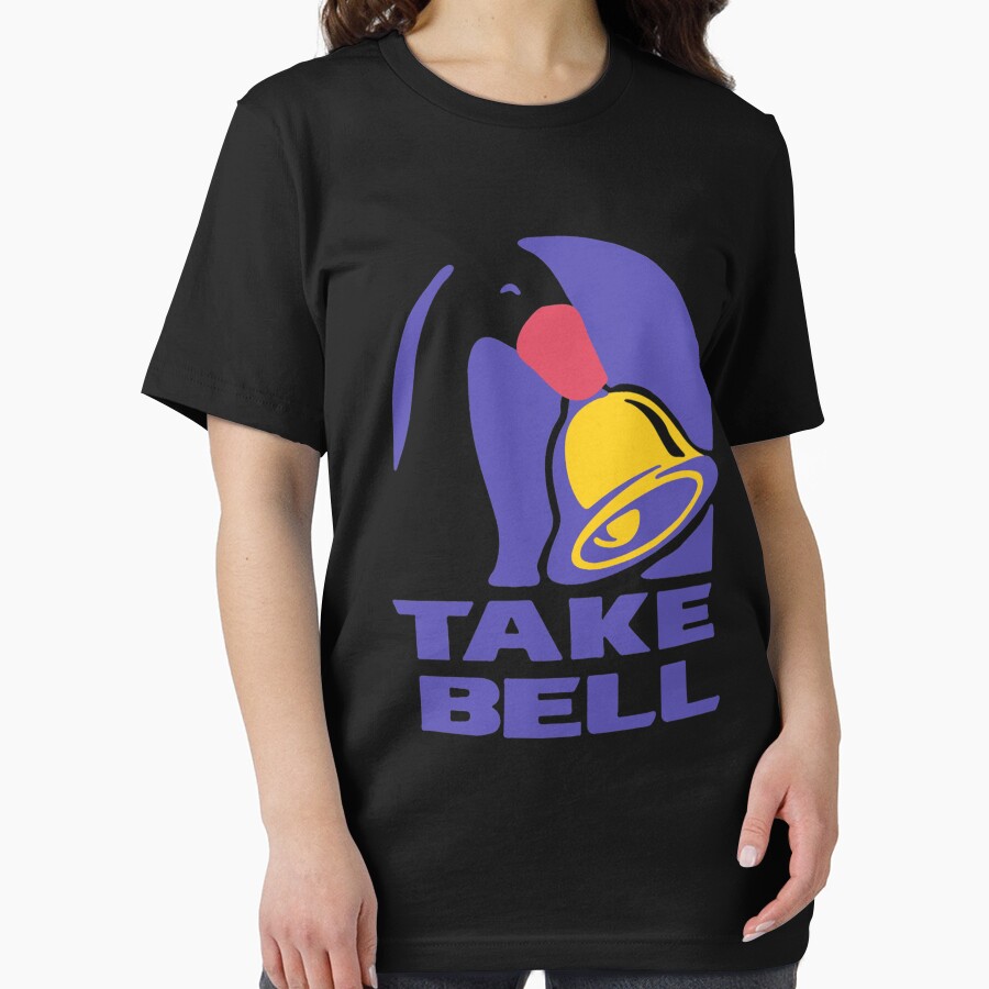 Goose Takes the Bell Funny Taco Chain Meme Bird Illustration Unisex T ...