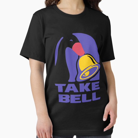 Goose Takes the Bell Funny Taco Chain Meme Bird Illustration Unisex T ...