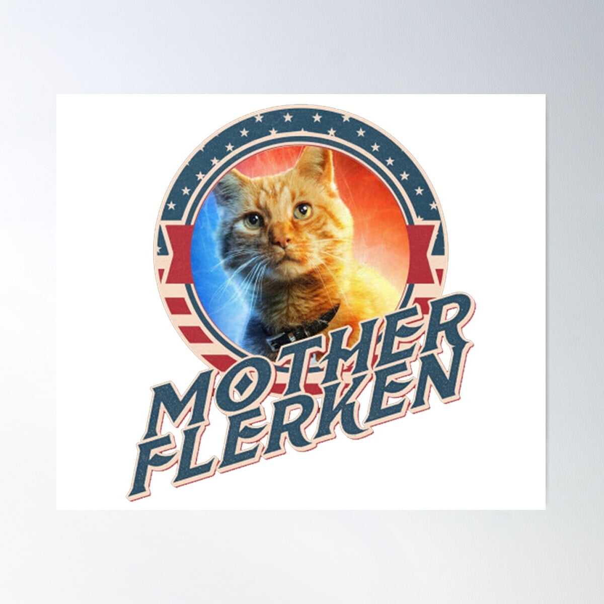 Goose The Flerken Cat Mother Flerken Poster Wall Art, Modern Wall Decor ...