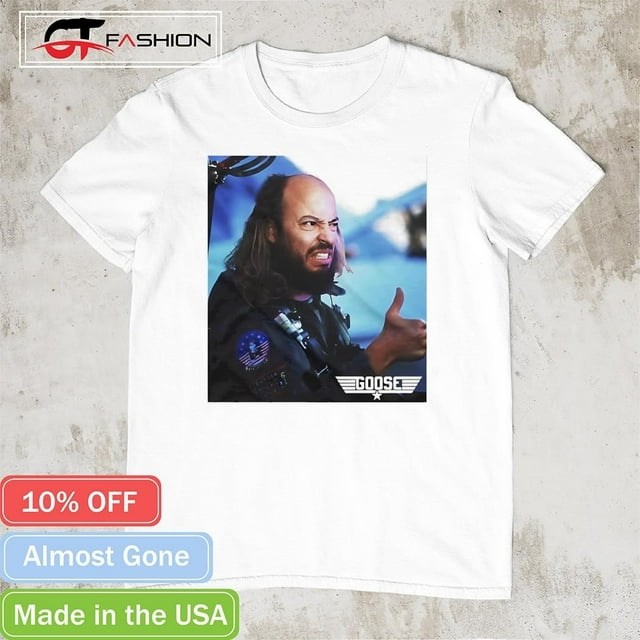 Goose Wayne Goose Top Gun Picture Shirt - Walmart.com