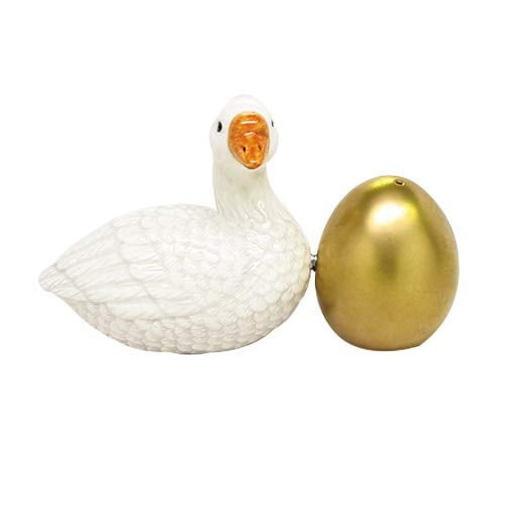 Pacific Giftware Goose and Golden Egg Attractives Salt Pepper Shaker ...