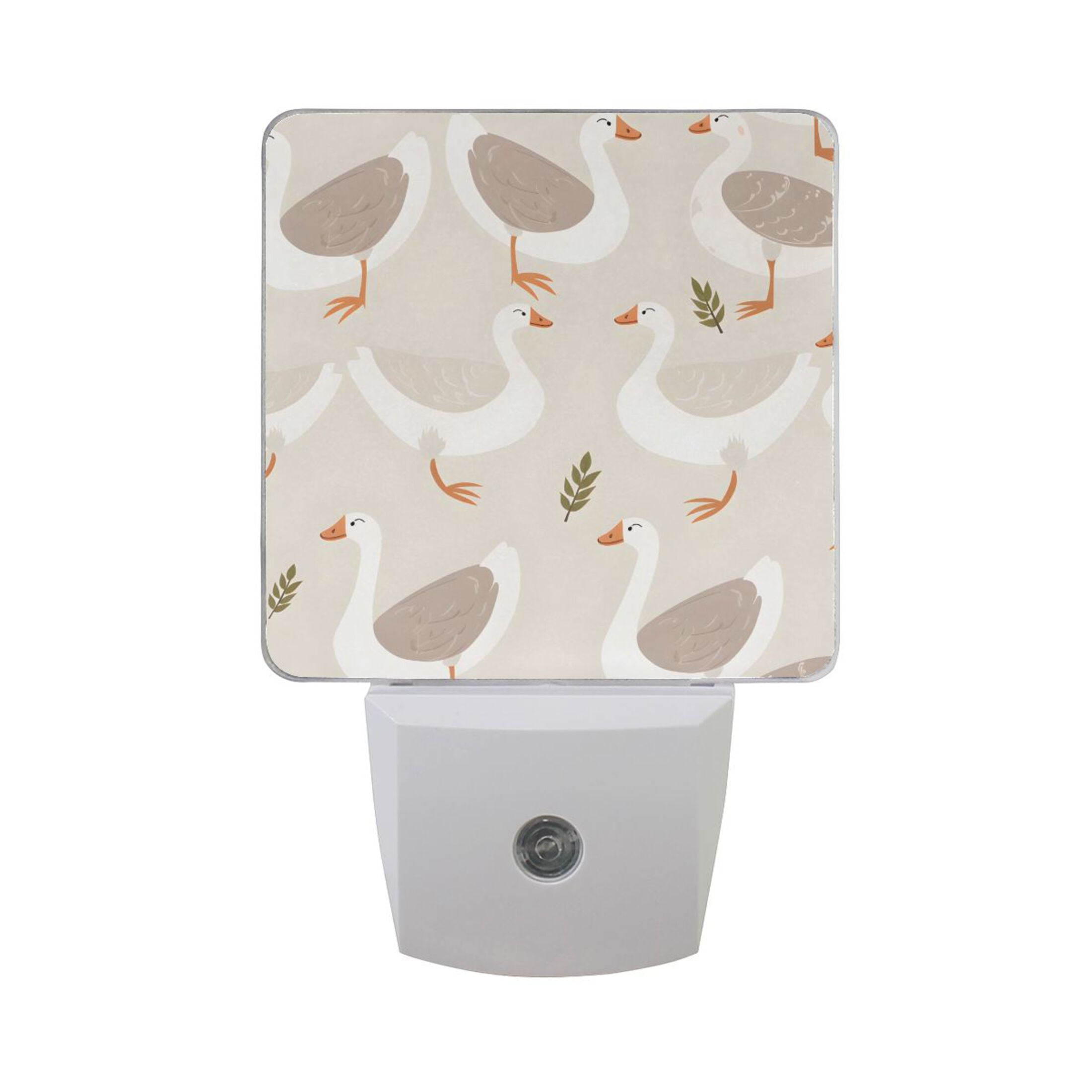 Goose and Leaf Night Light 2 Pack LED Nightlight Plug into Wall Dusk to ...