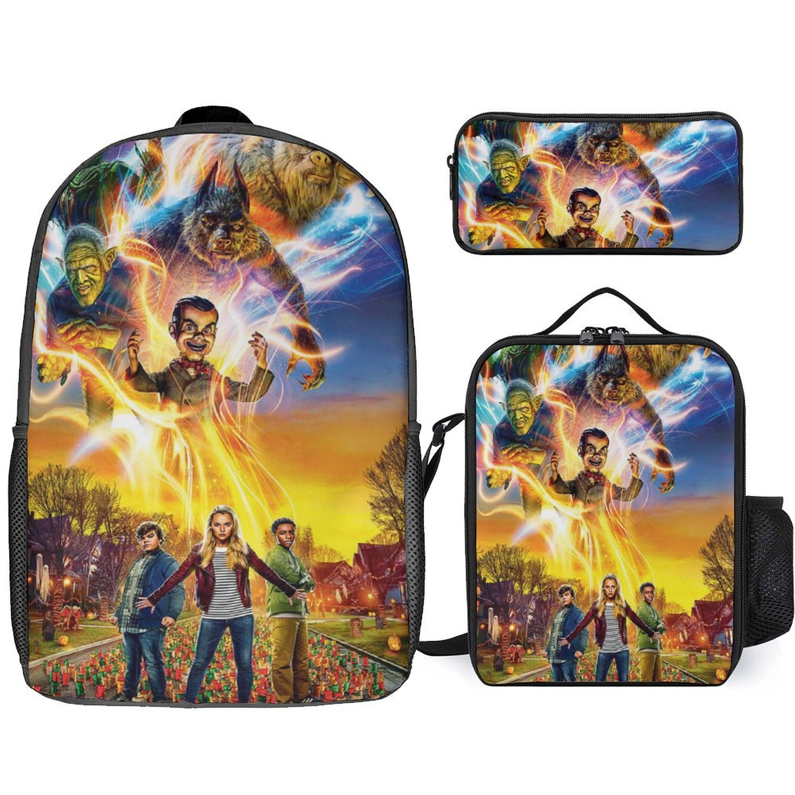 Goosebumps 2 Haunted Halloween Backpack With Lunch Bag Pencil Case Set ...