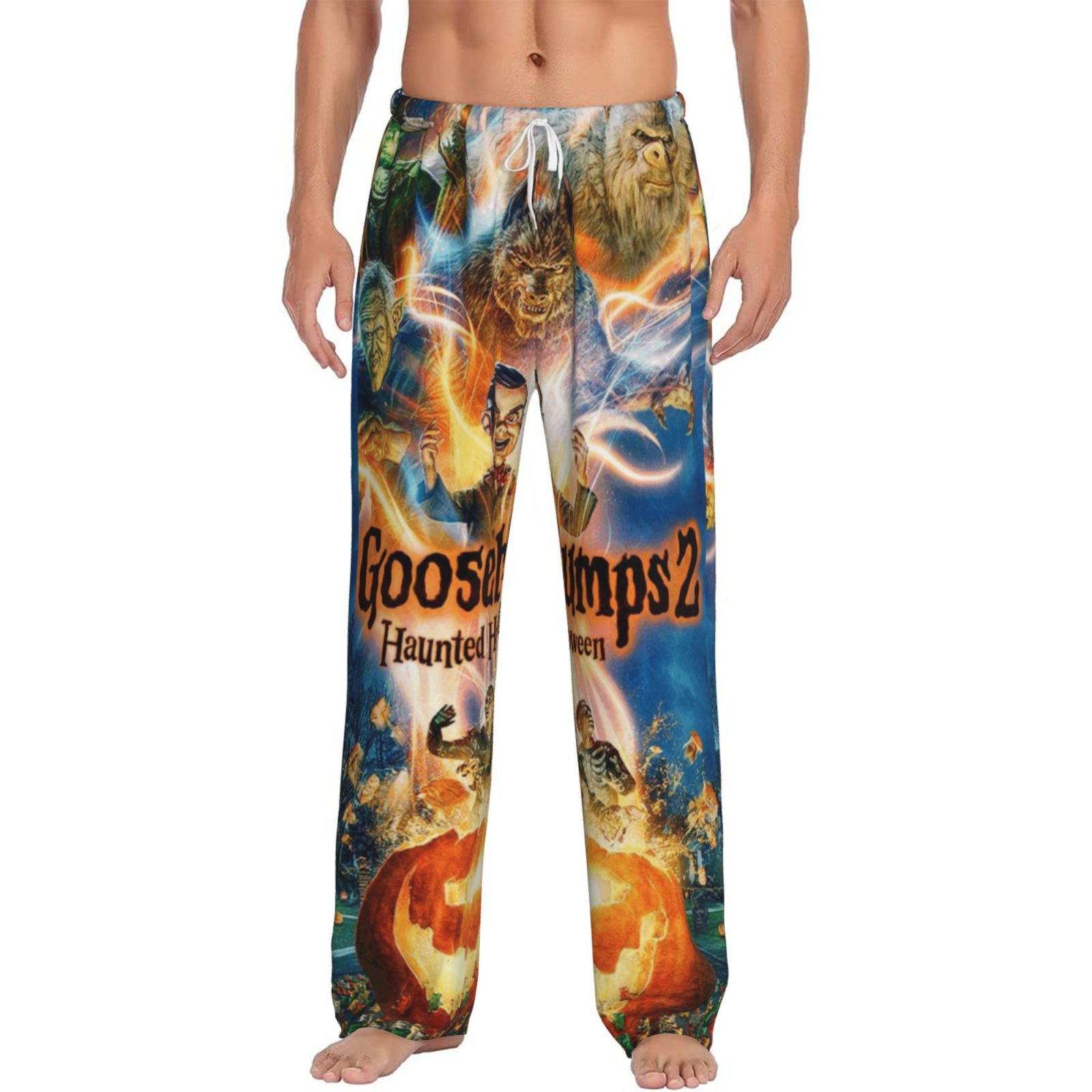 Goosebumps 2 Haunted Halloween Men's Pajama Pants With Pockets Fashion ...
