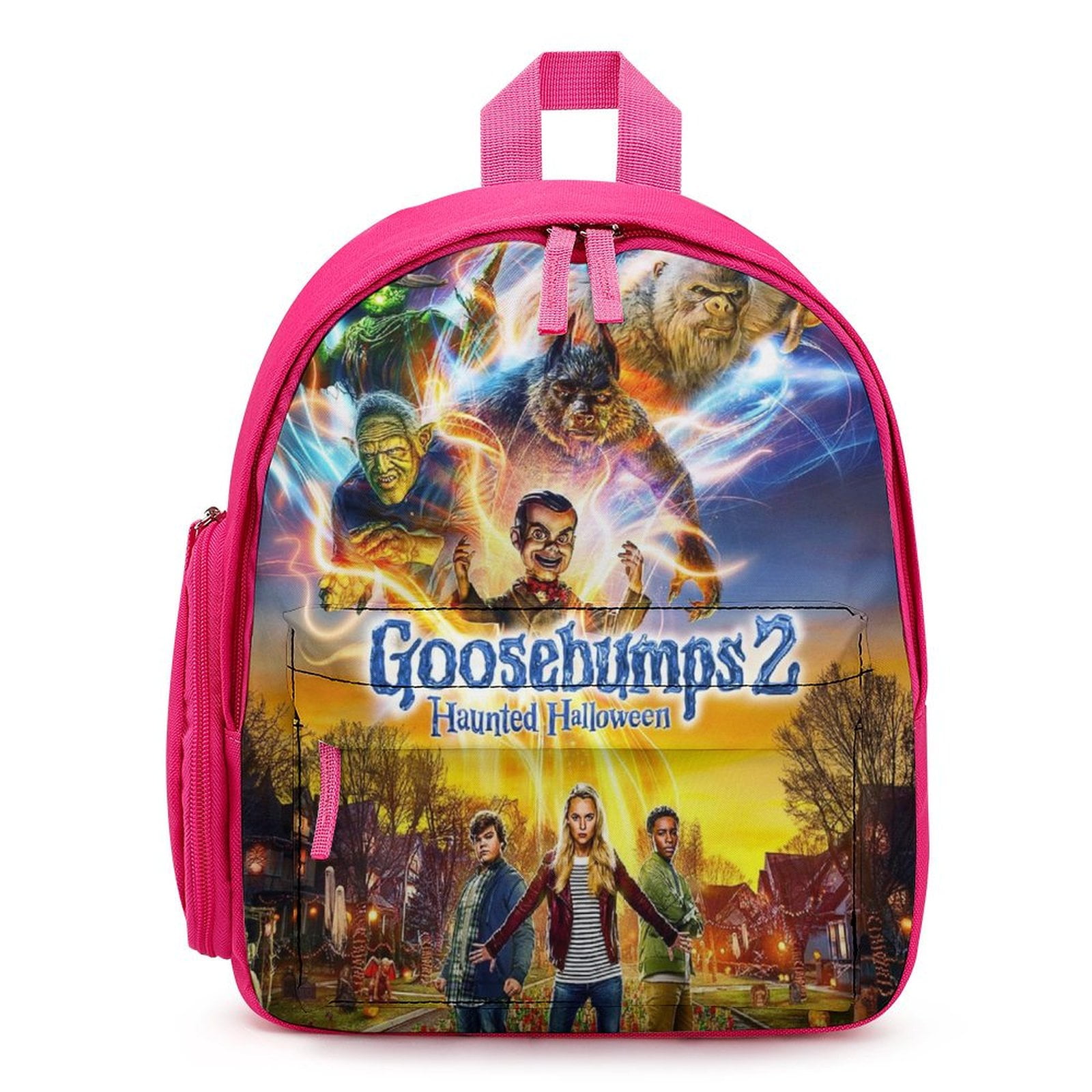 Goosebumps 2 Poster Backpack Lightweight Adjustable Daypack Schoolbag ...