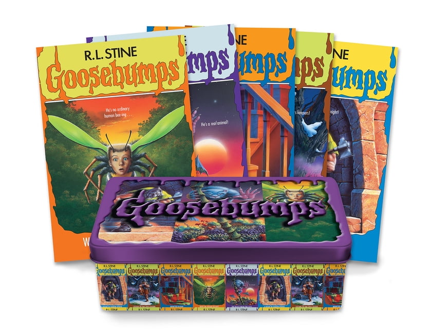 Goosebumps 25th Anniversary Retro Set, (Paperback) Collector's Tin ...