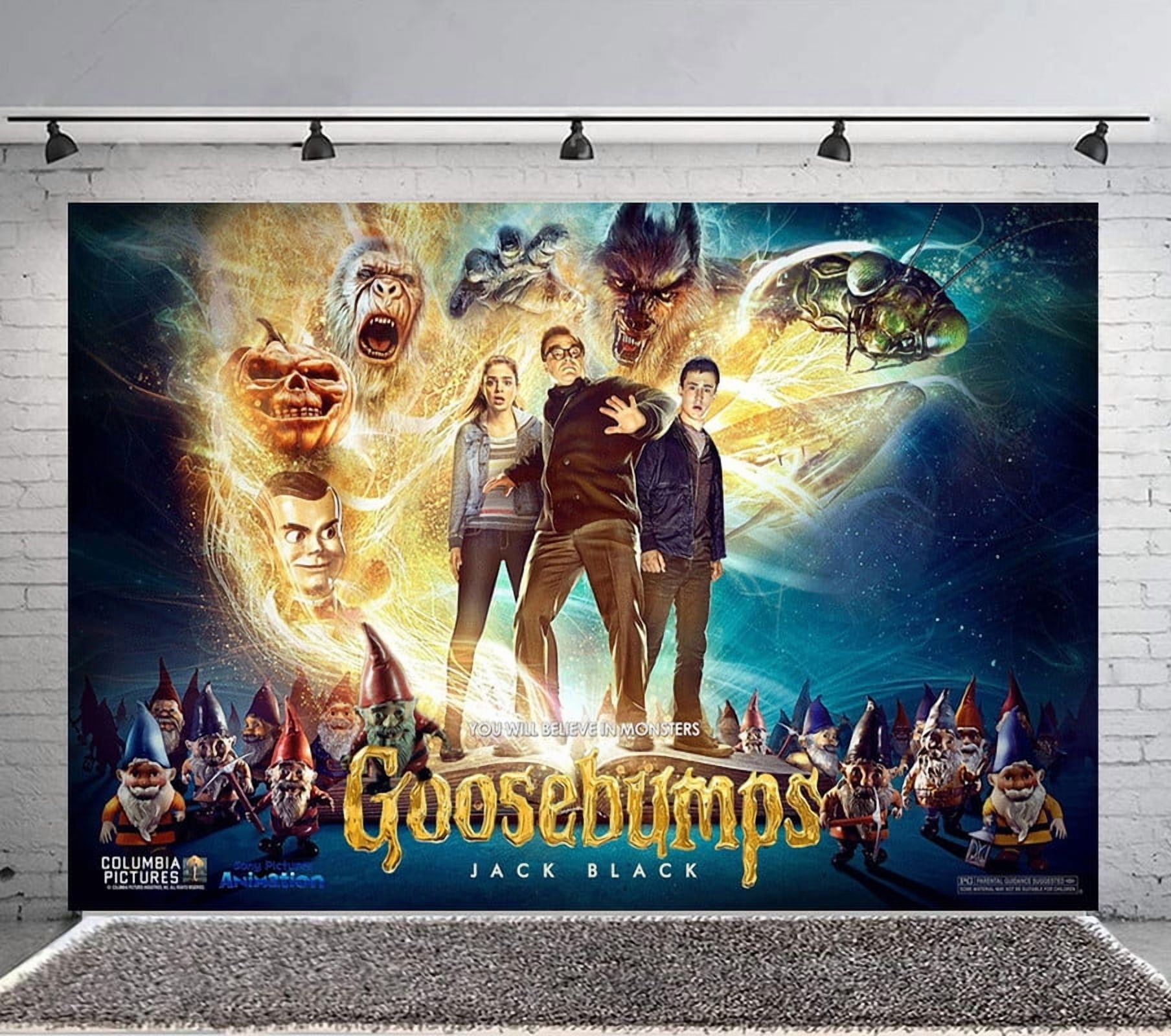 Goosebumps Backdrop Banner Party Supplies Poster Movie Theme Background ...