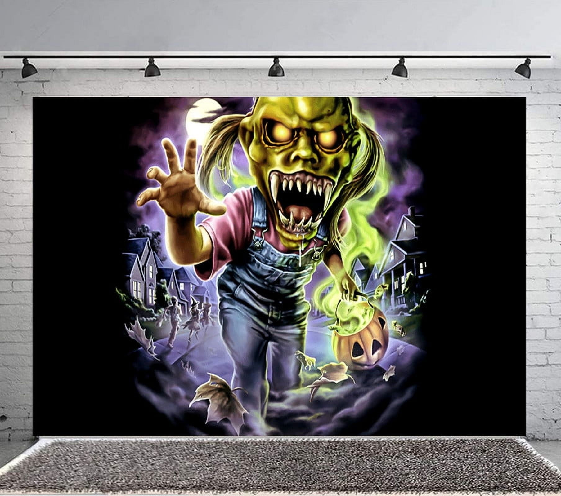 Goosebumps Backdrop Banner Party Supplies Poster Movie Theme Background ...