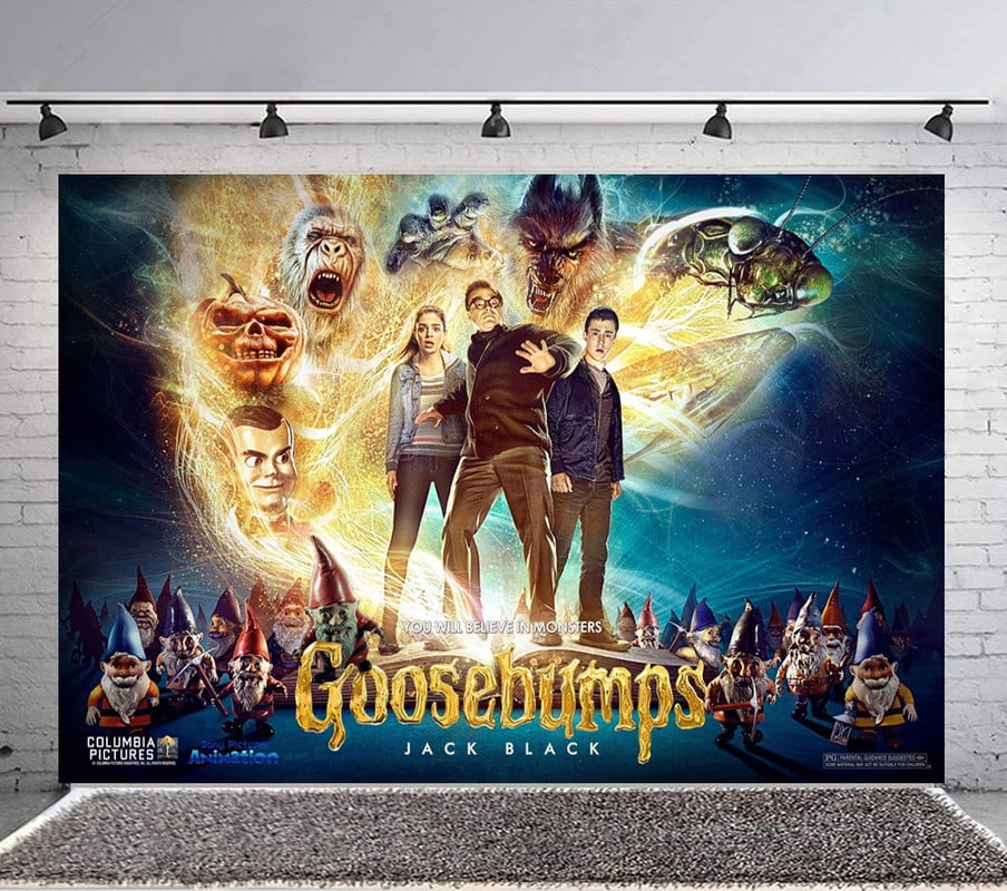 Goosebumps Backdrop Banner Party Supplies Poster Movie Theme Background ...