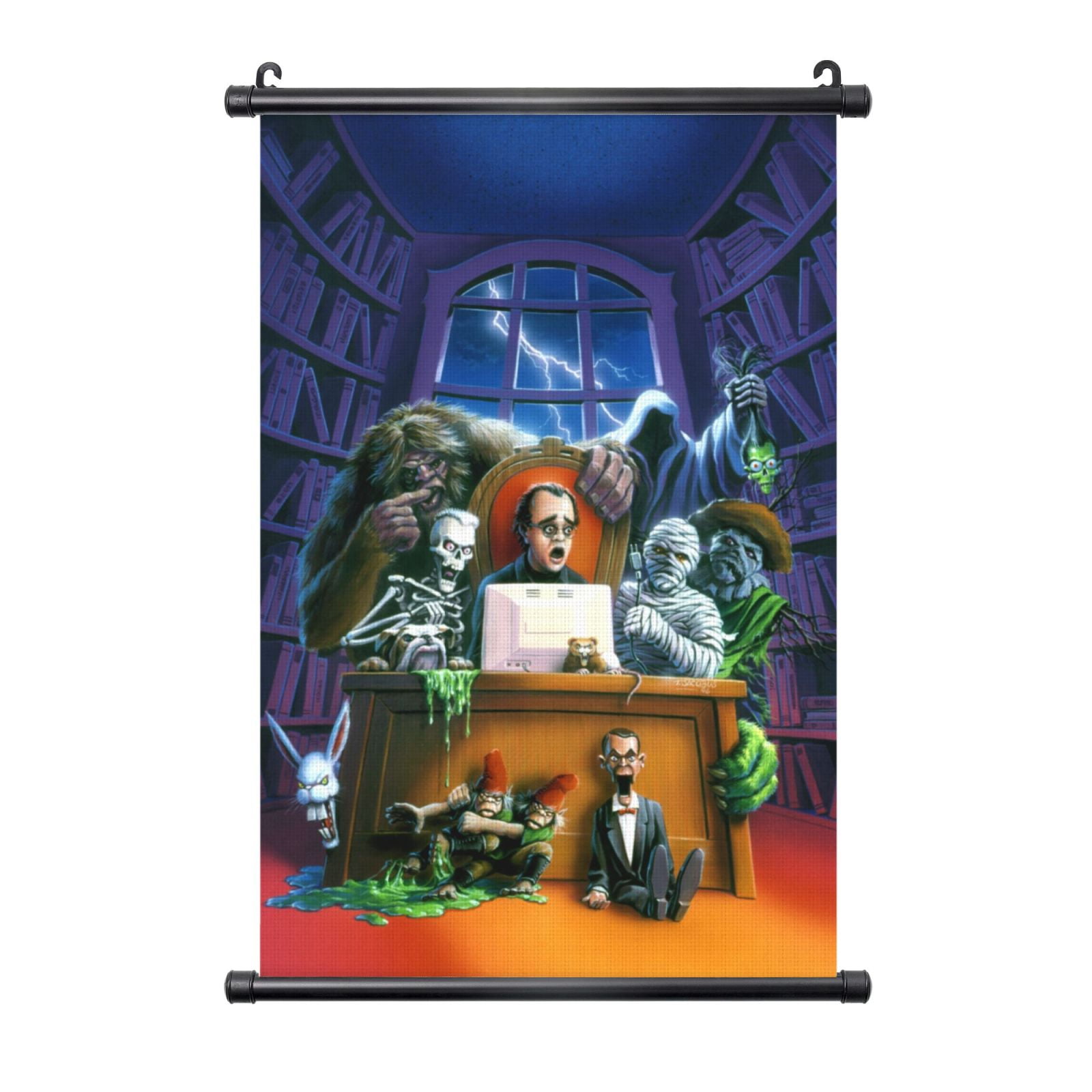 Goosebumps Black Plastic Shaft Hanging Poster Canvas Wall Hanging ...