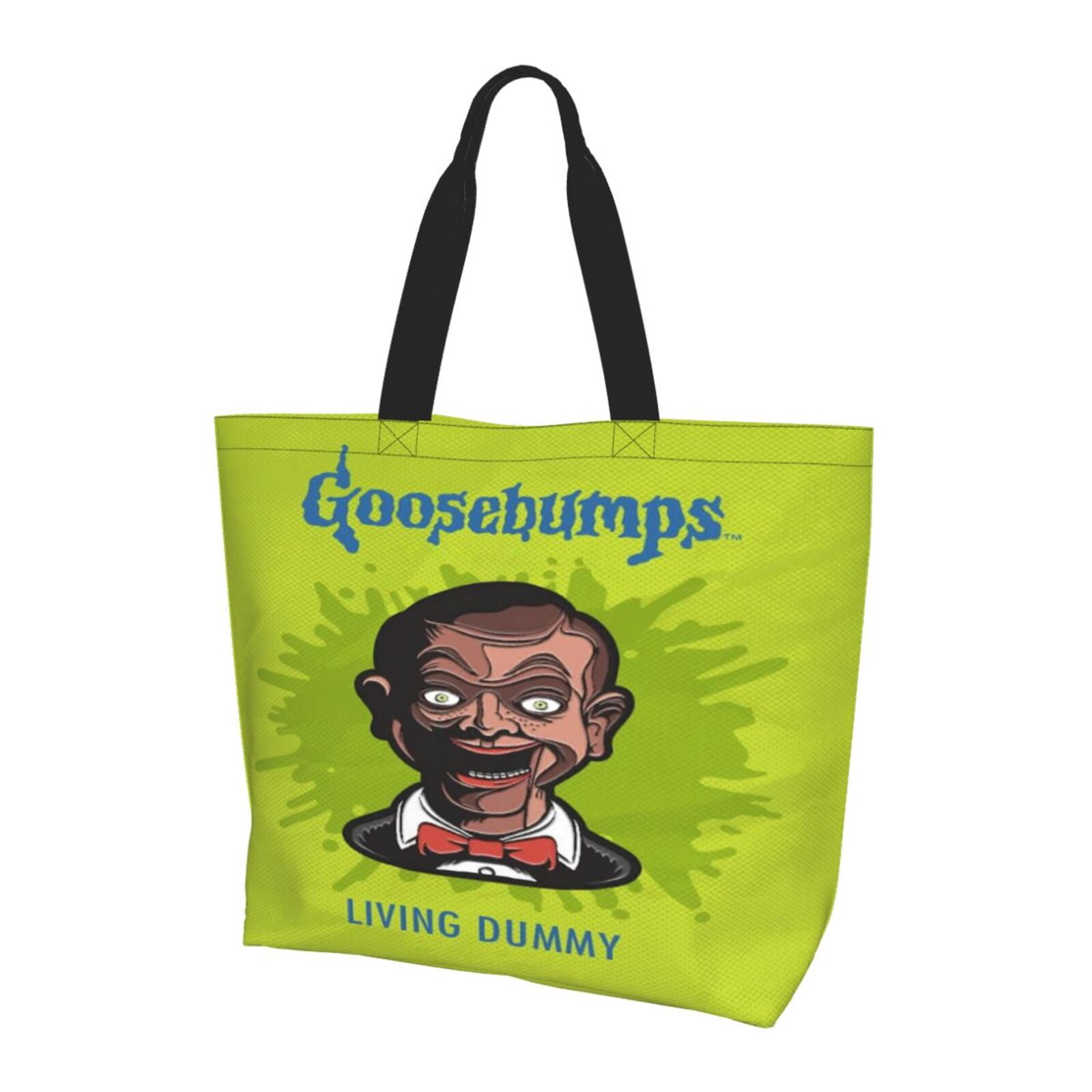 Goosebumps Cute Extra Large Canvas Tote Bag for Gym Beach Travel ...