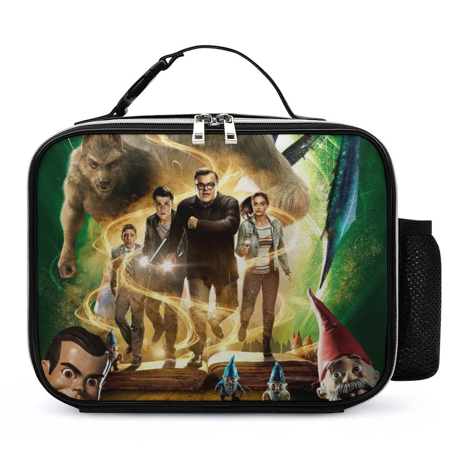 Goosebumps Film Insulated Portable Lunch Bag Leather Detachable ...