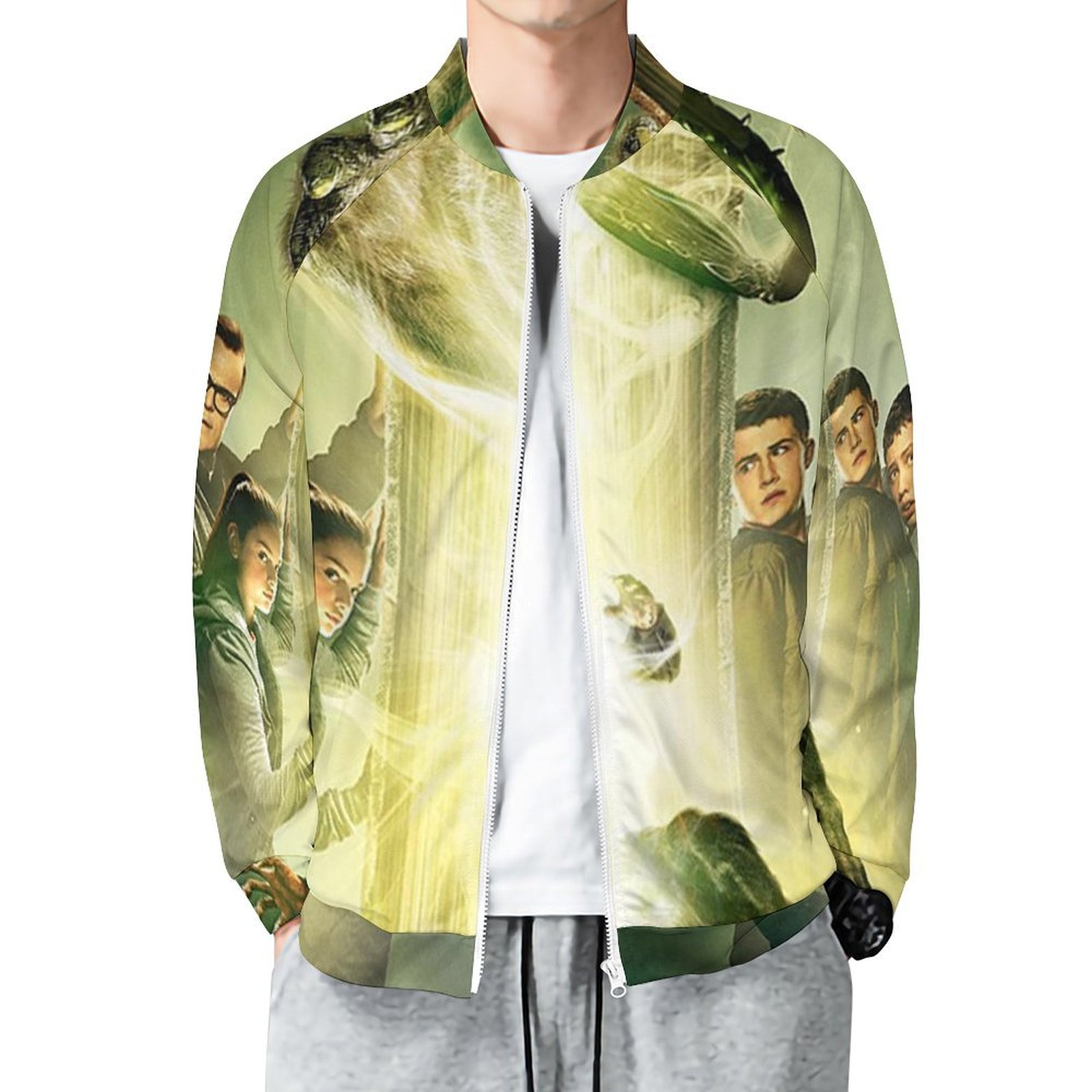Goosebumps Horror Movie Fashion Jacket Mens Windbreaker Coat ...