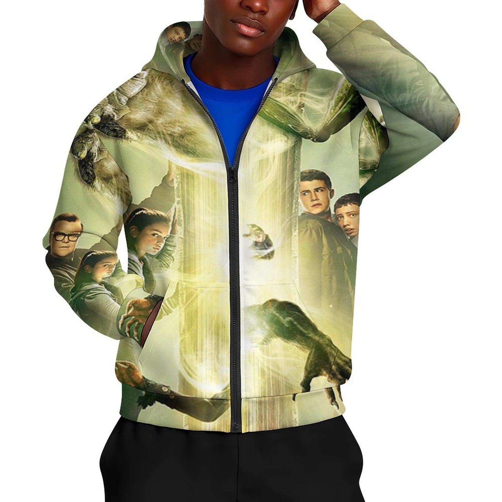 Goosebumps Horror Movie Teen Sweatshirts Zipper Hoodies Coat Jacket ...