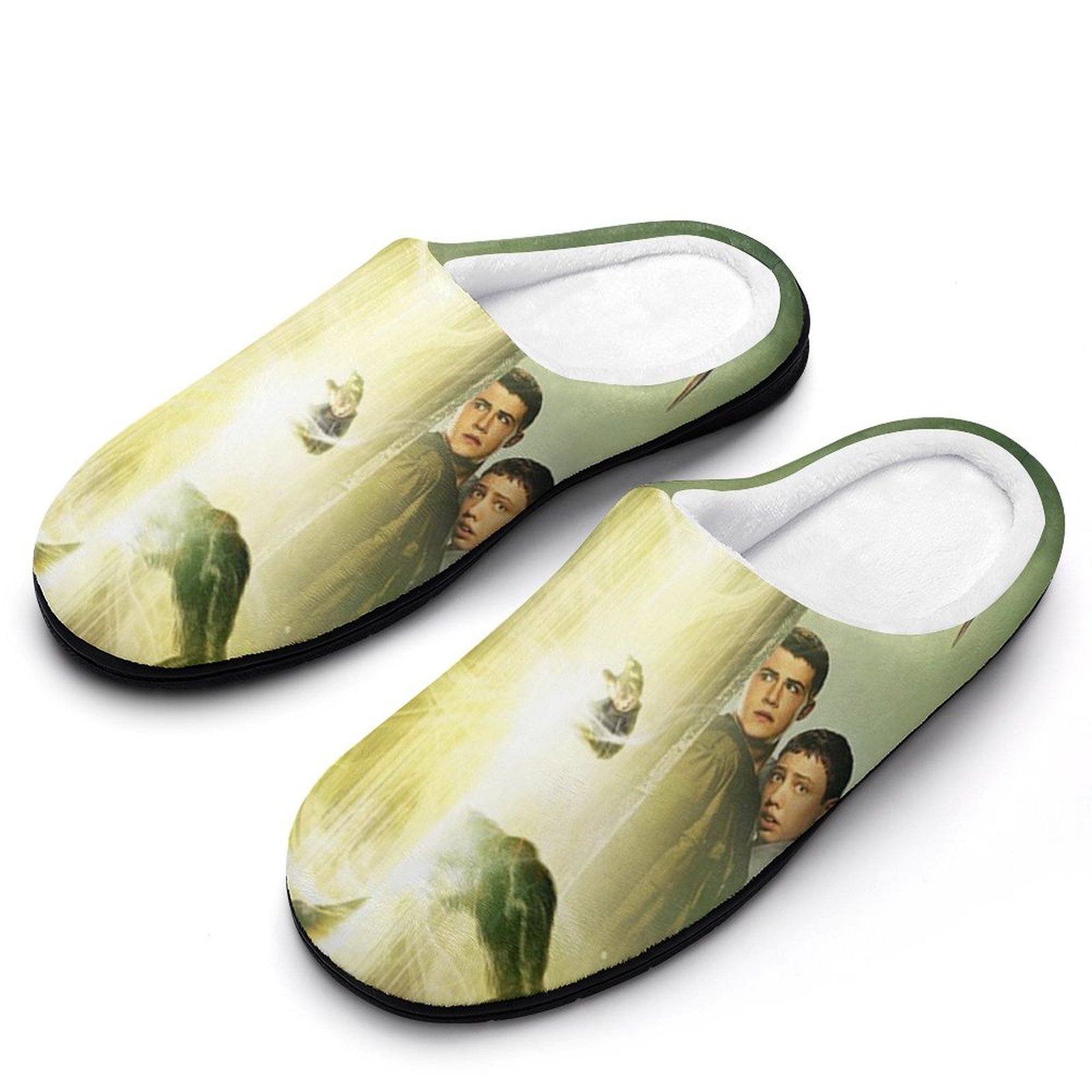 Goosebumps Horror Movie Women's Fuzzy Slippers Lightweight Anti-slip ...