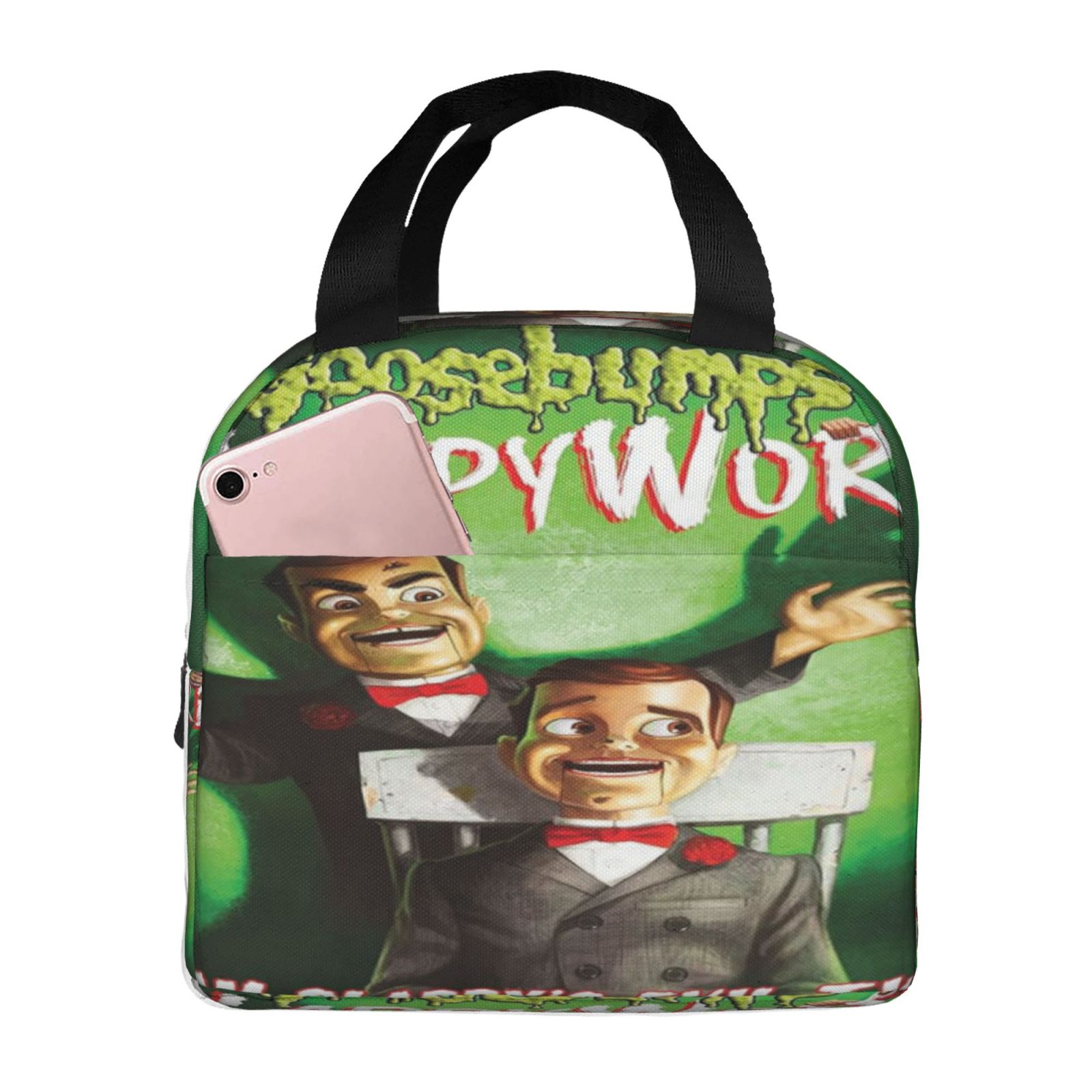 Goosebum-p Lunch Bag Kawaii Anime Reusable Cooler Bag Lunch Box ...