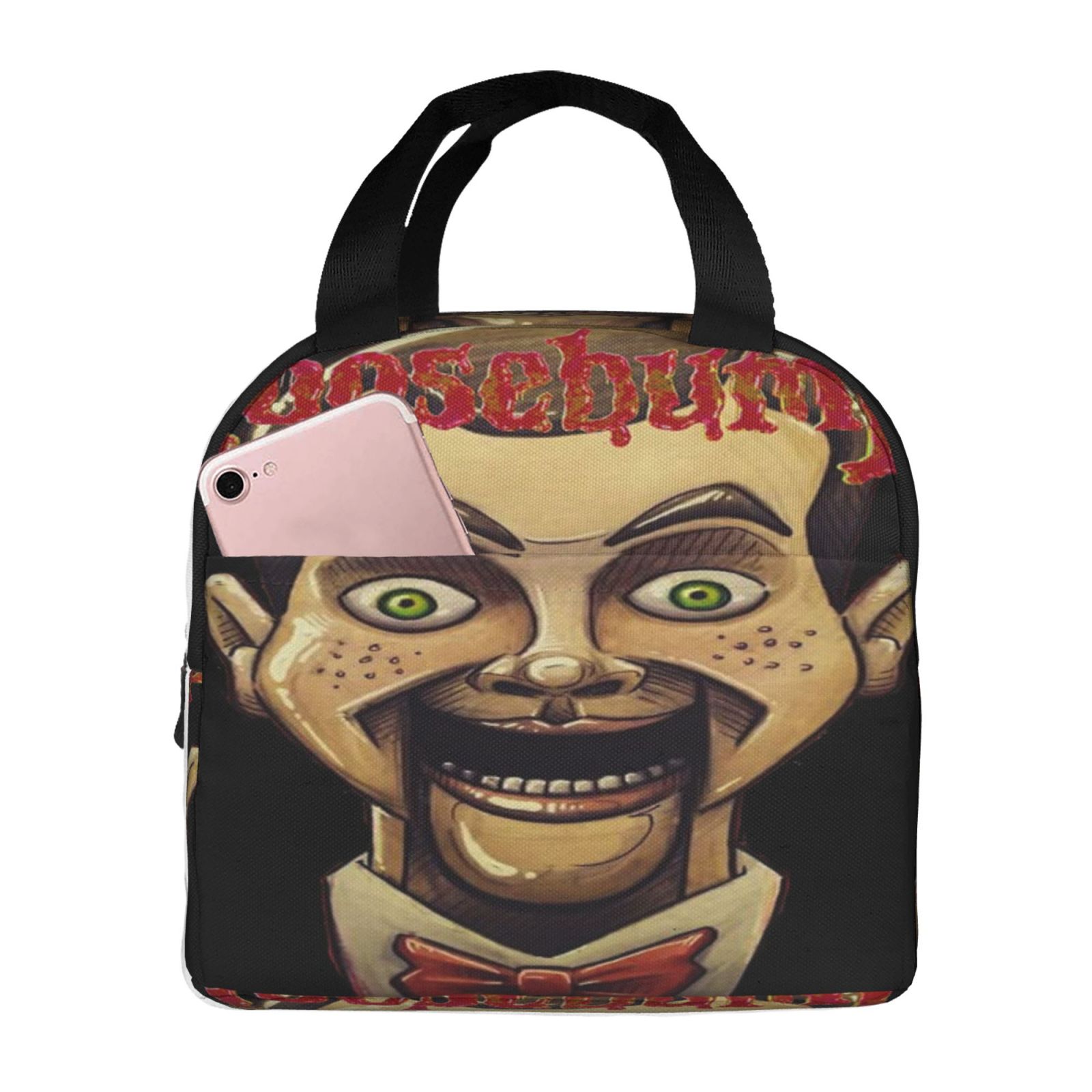 Goosebum-p Lunch Bag Kawaii Anime Reusable Cooler Bag Lunch Box ...