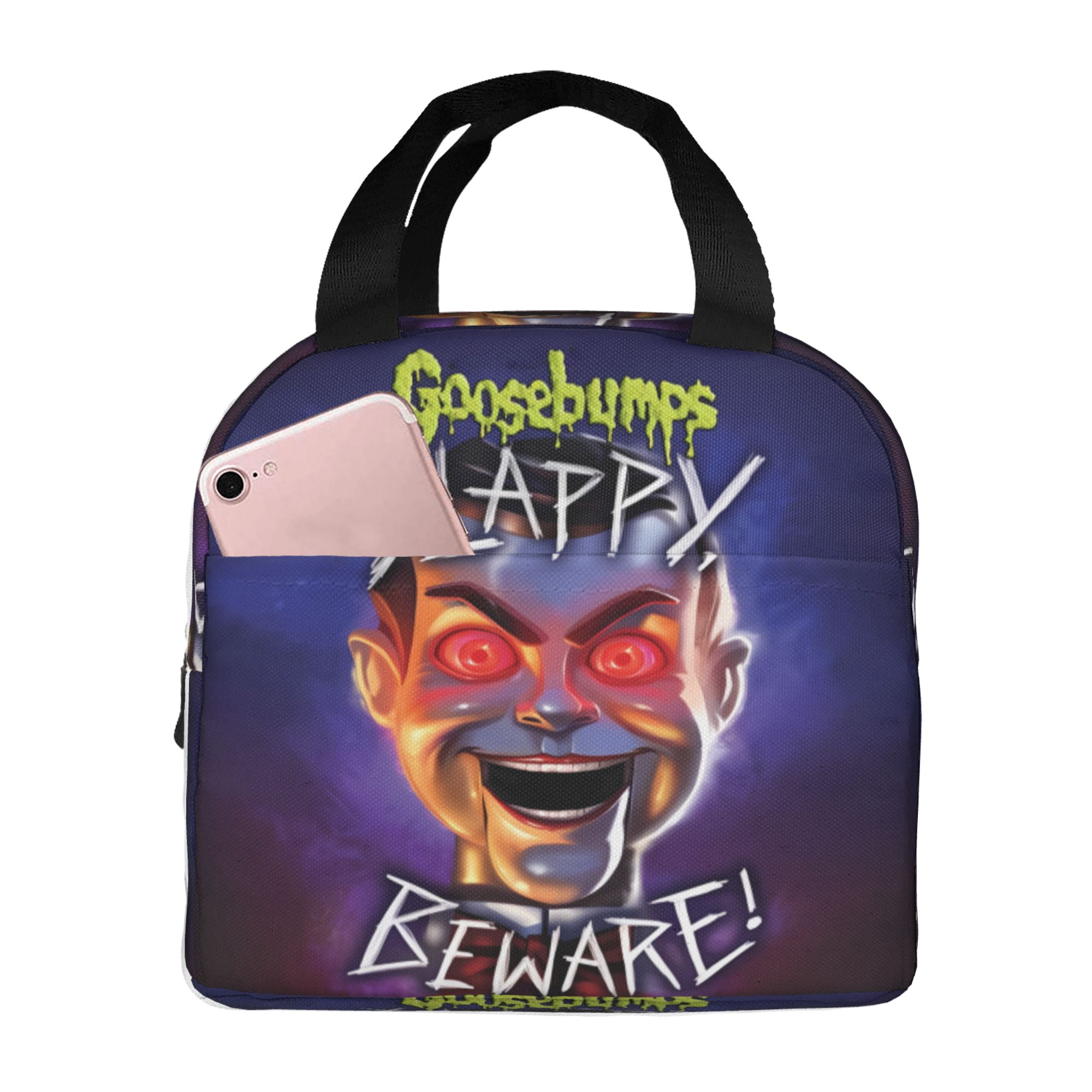 Goosebumps Lunch Bag Tote Bag Insulated Lunch Box Picnic Beach Fishing ...